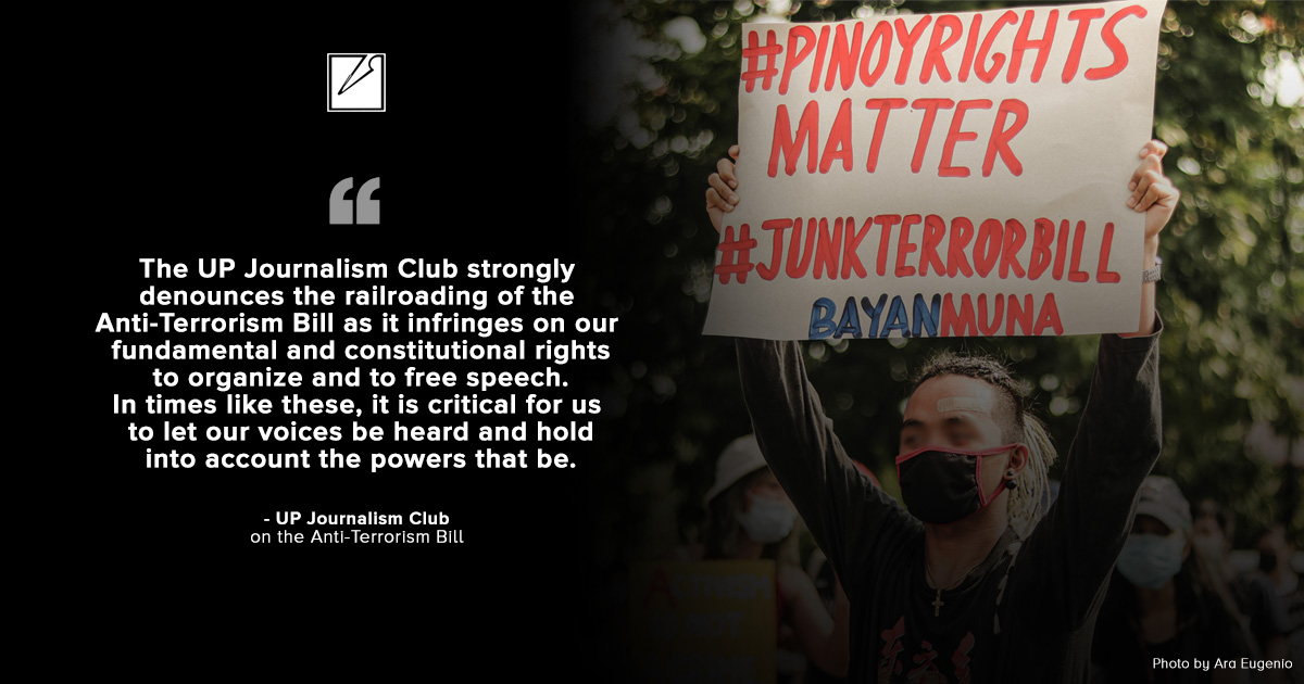 Statement on the Anti-Terrorism Bill